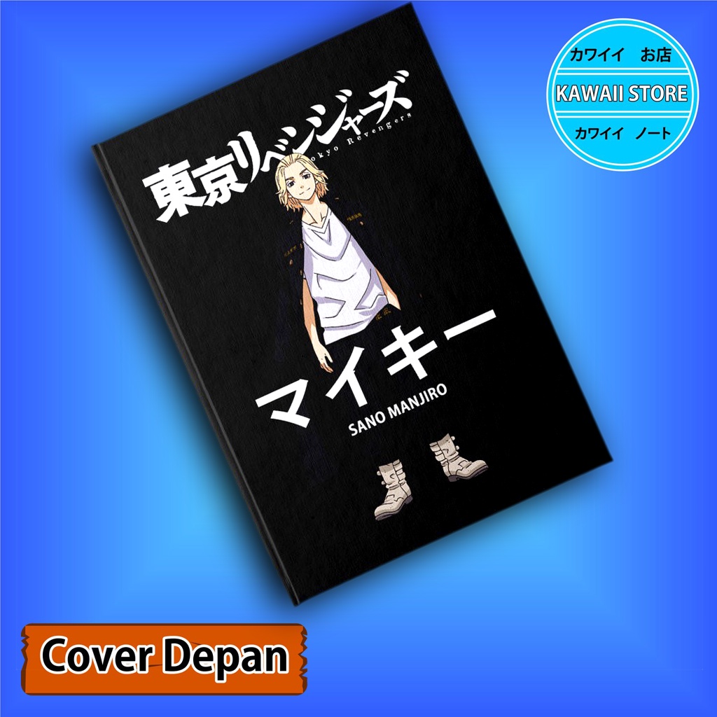 Jual Notebook / Pocket book Hard Cover Anime Tokyo Revengers MIKEY uk ...