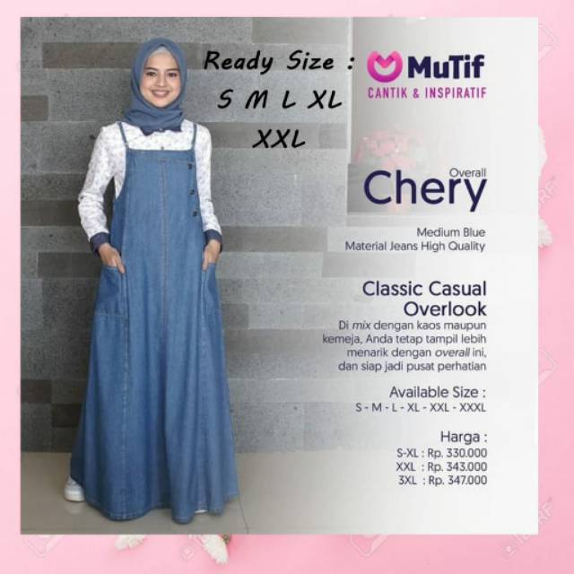 Jual Moccataro - Overall Chery by Mutif | Shopee Indonesia