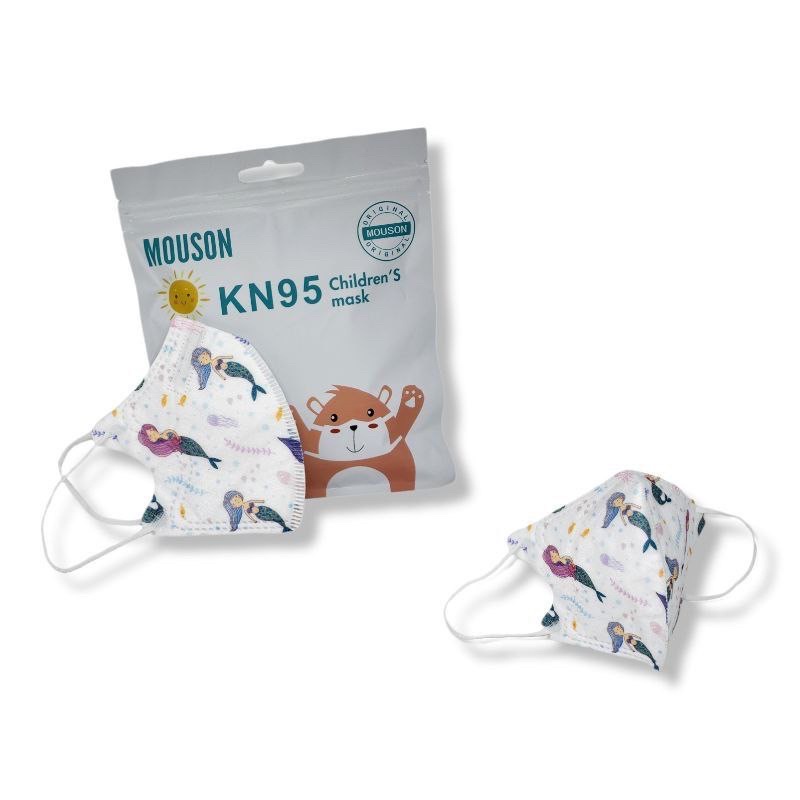 Jual Masker Anak KN95 Mouson 5D 5 Ply | Masker KN 95 Anak Mouson 5D ...