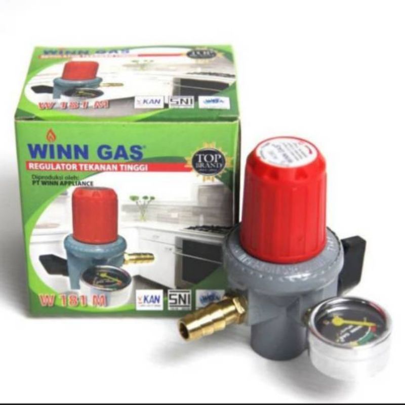 Jual Regulator Tekanan Tinggi Hign Pressure Win Gas 181 Meter | Shopee ...