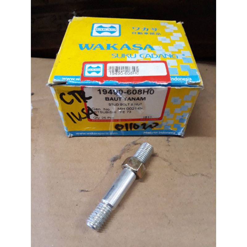 Jual Baut Manipol/ Baut Tanam Manifold Colt Diesel Canter 110PS/ 125PS ...