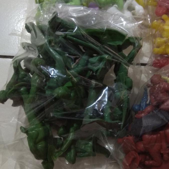 Jual paket Murah mainan jadul tahun 90an figur plastik campur | Shopee ...