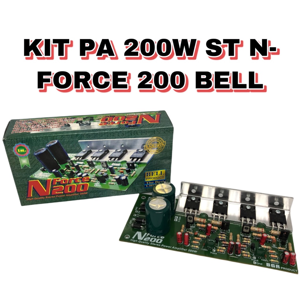 Jual KIT POWER AKTIF 200W ST N-FORCE 200 BELL | Shopee Indonesia