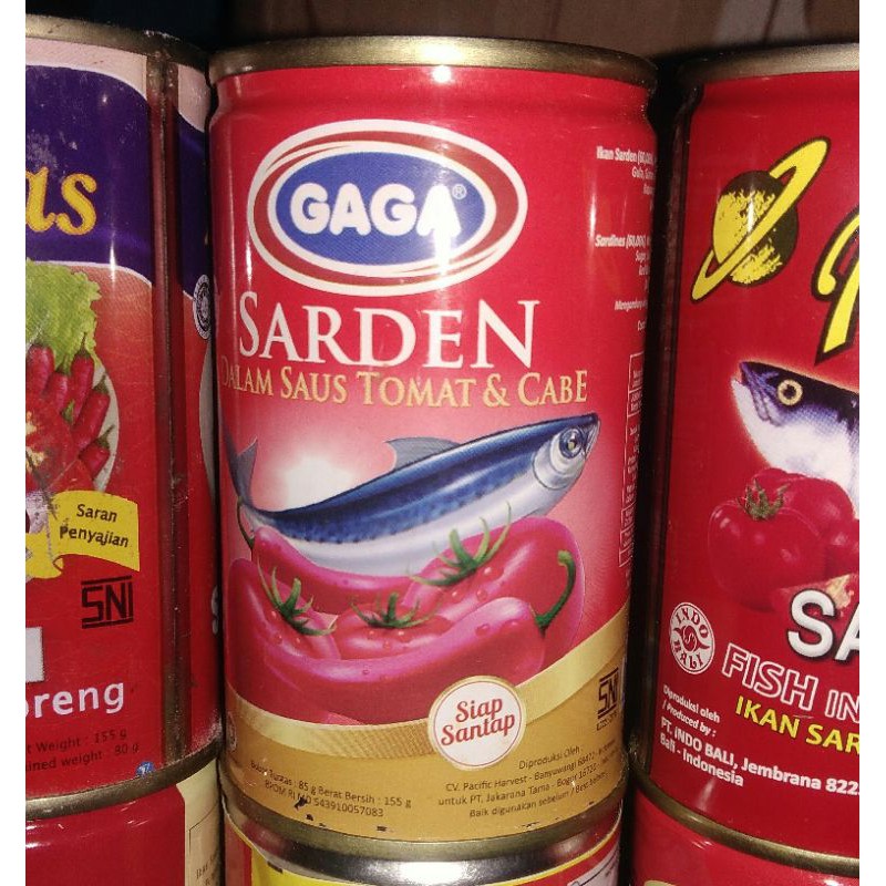 Jual Sarden abc / Sarden Maya / Sarden Minaku / Sarden Gaga / Sarden Asahi /Sarden Vitan Sarden ...