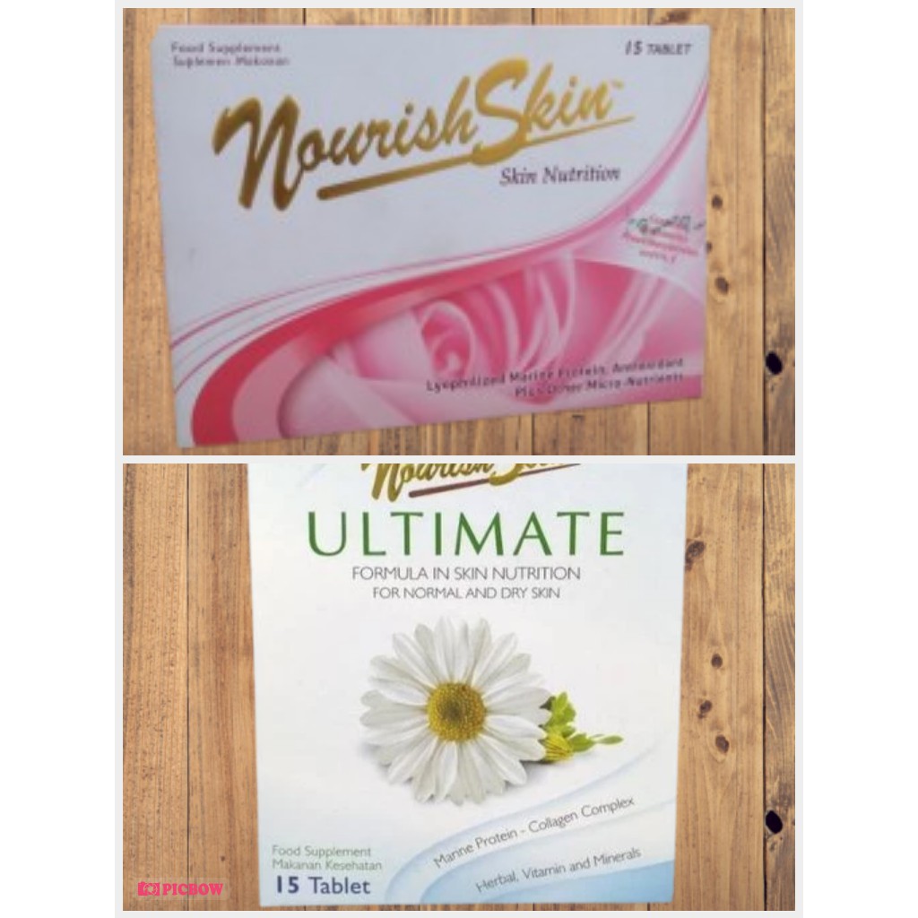 Jual Nourish Skin // Nourish Skin Ultimate isi 15 | Shopee Indonesia