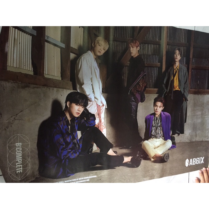 Jual POSTER AB6IX B-COMPLETE OFFICIAL | Shopee Indonesia