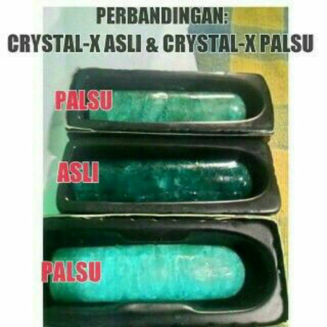 Jual CRYSTAL X / CRYSTAL-X / CRYSTALX NASA ORIGINAL 1000% | Shopee ...