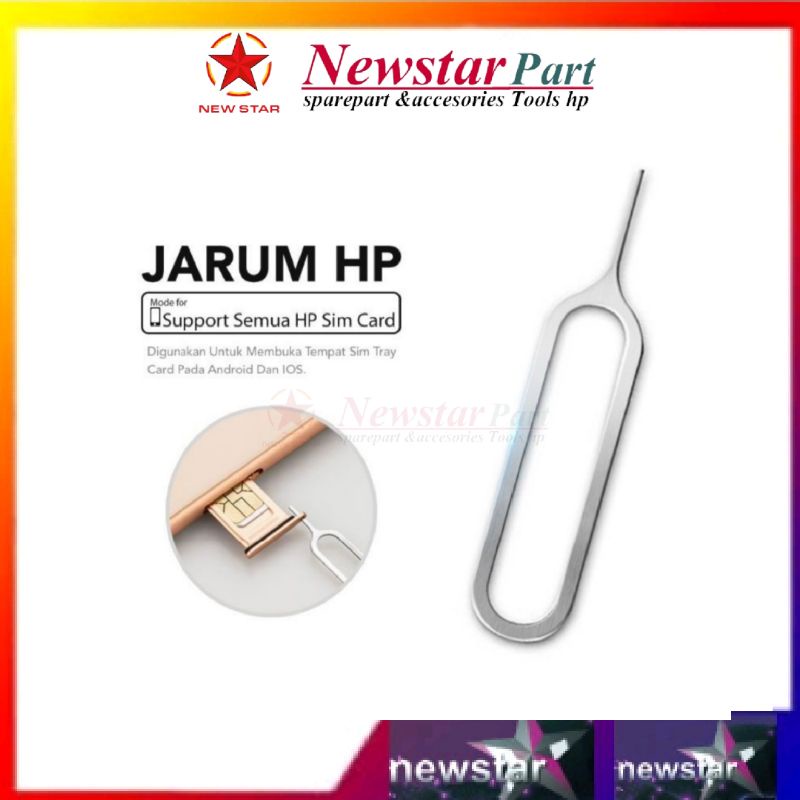 Jual SIM ejector handphone / jarum hp / tusukan SIM handphone | Shopee ...