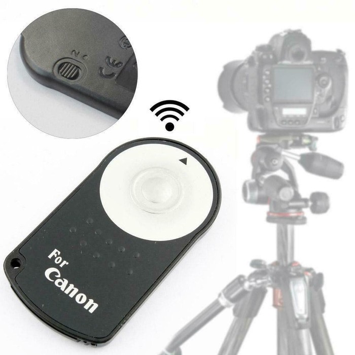 Jual Remote IR Shutter Wireless Kamera Canon DSLR RC6 RC-6 | Shopee ...