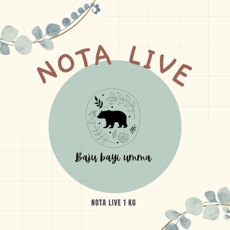 Jual NOTA LIVE 1 KG + admin shopee | Shopee Indonesia
