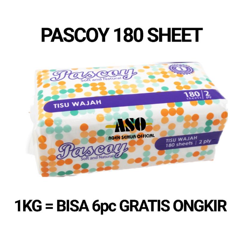Jual tissue / tisu paseo smart 540 helai facial tissue PROMO ...