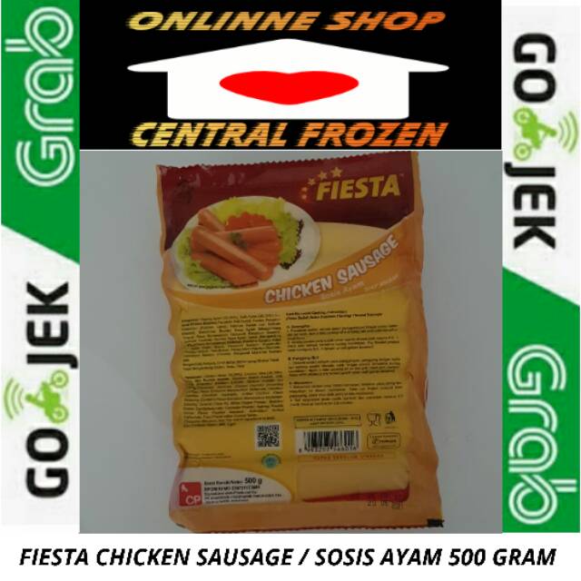 Jual FIESTA CHICKEN SAUSAGE / SOSIS AYAM 500 GRAM | Shopee Indonesia