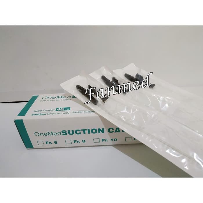 Jual Selang Suction Catheter Kateter Onemed 10 FR Penghisap Lendir Box ...