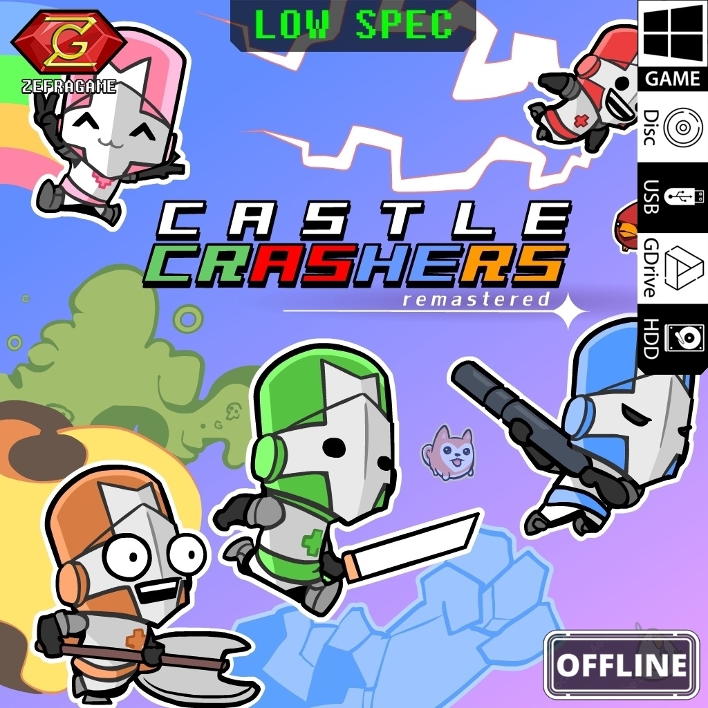 Jual Castle Crashers Remastered PC Full Version | Shopee Indonesia