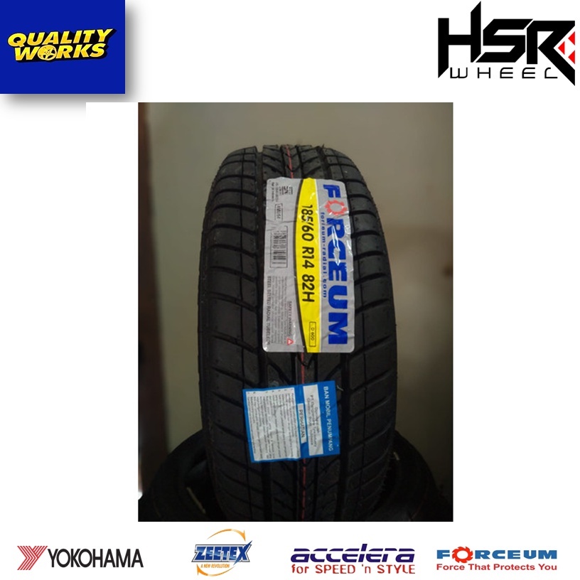 Jual jual ban mobil rotasi r14 ukuran 185 60 r14 forceum d600 ban mobil ...