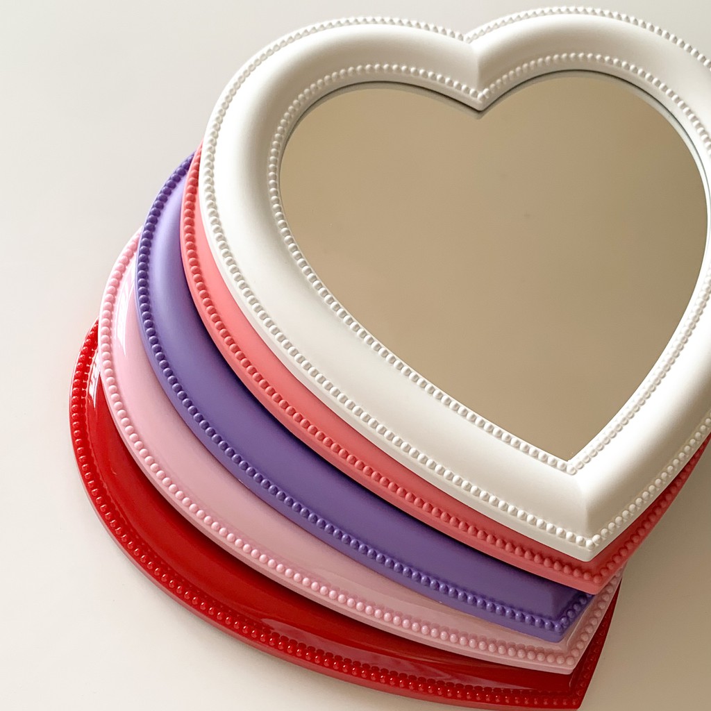 Jual [ FREE BOX & BUBBLEWRAP ] Amore Mirror - love mirror / cermin hati ...