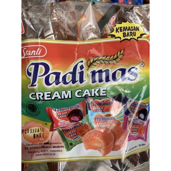 Jual PADIMAS CREAM CAKE/ Padimas/ Bolu/ Padimas Roti | Shopee Indonesia