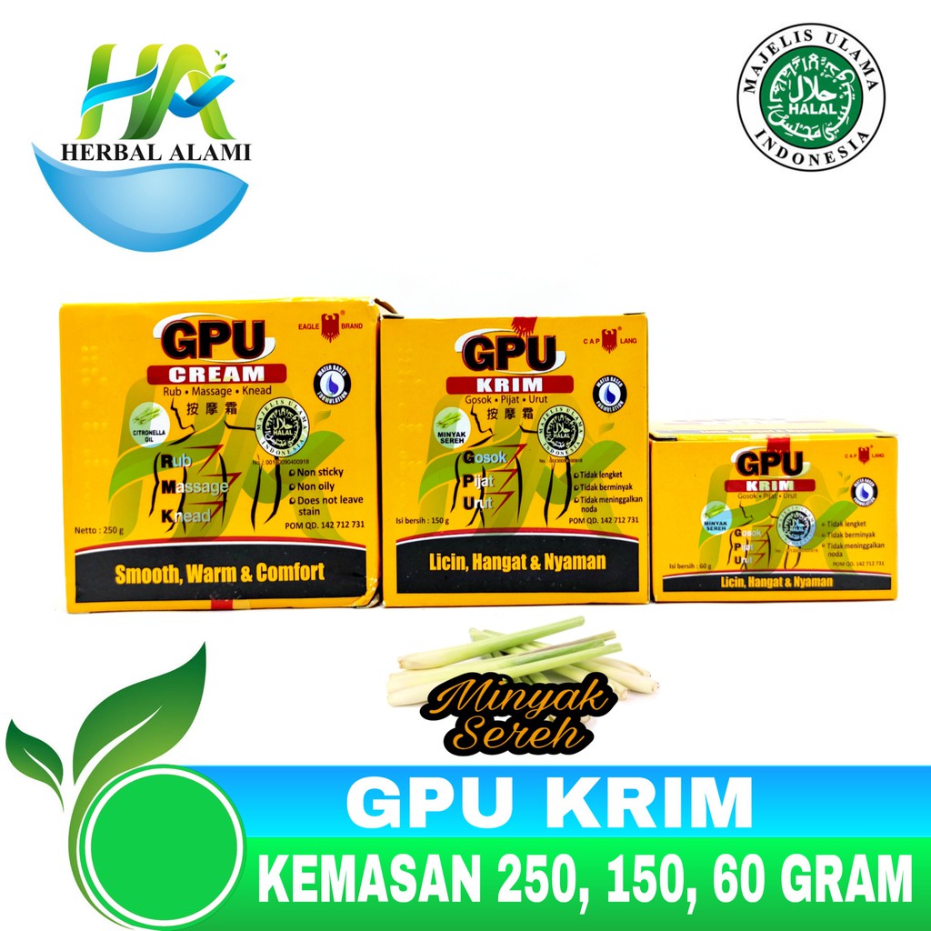 Jual GPU krim Cap Lang - GPU Cream | Shopee Indonesia