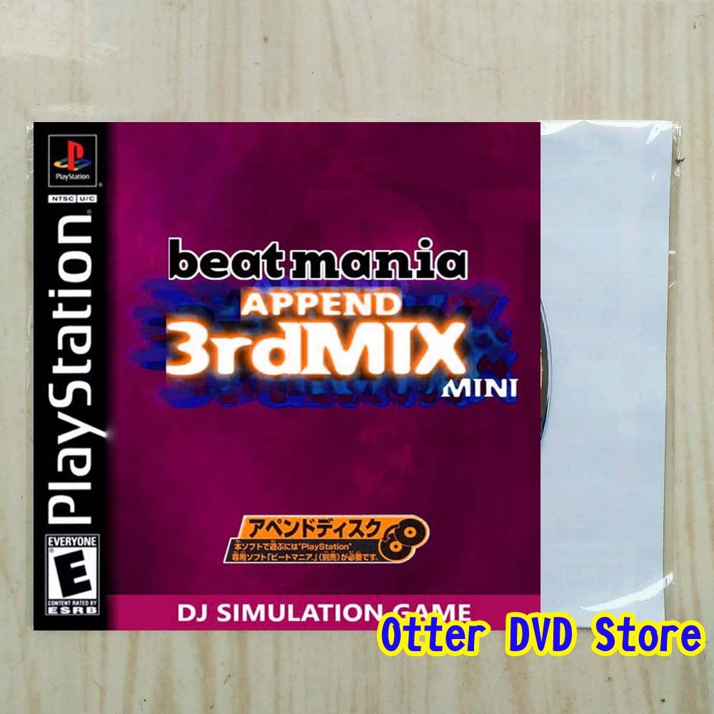 Jual Kaset CD Game Ps1 Ps 1 Beat Mania BeatMania - Append 3rd Mix Mini | Shopee Indonesia