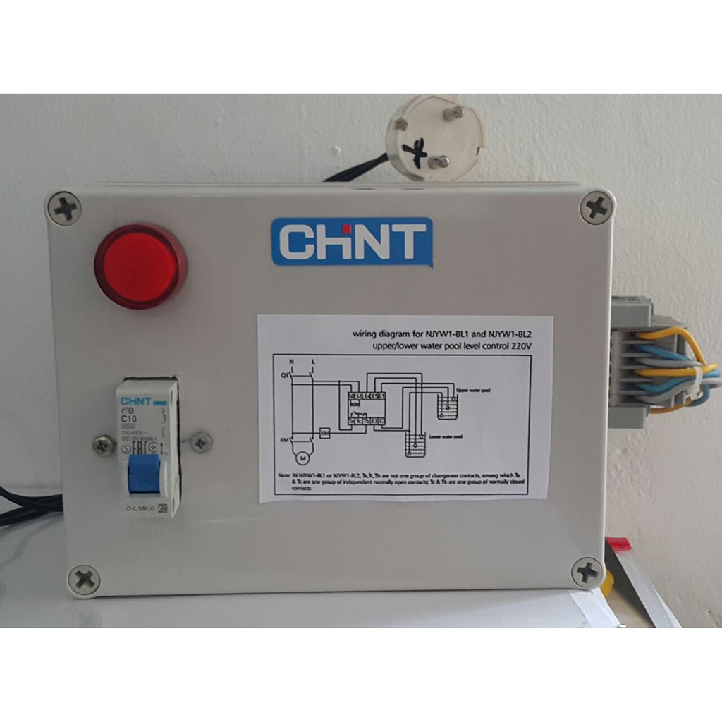 Jual Chint CY1 Panel Water Level Control WLC Kontrol Otomatis 2 Pompa ...