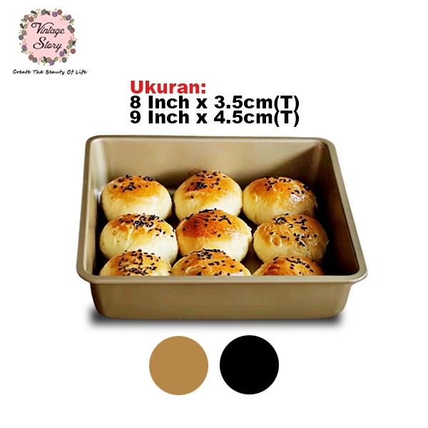 Jual Premium Baking Tray Persegi Loyang Roti Kue Sayur Kentang Anti ...