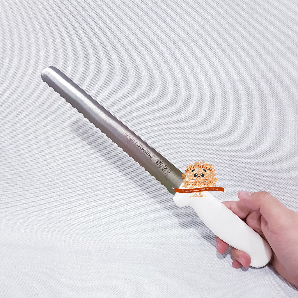 Jual PISAU ROTI TRAMONTINA 20 cm / Tramontina Bread Knife 8" ORIGINAL ...