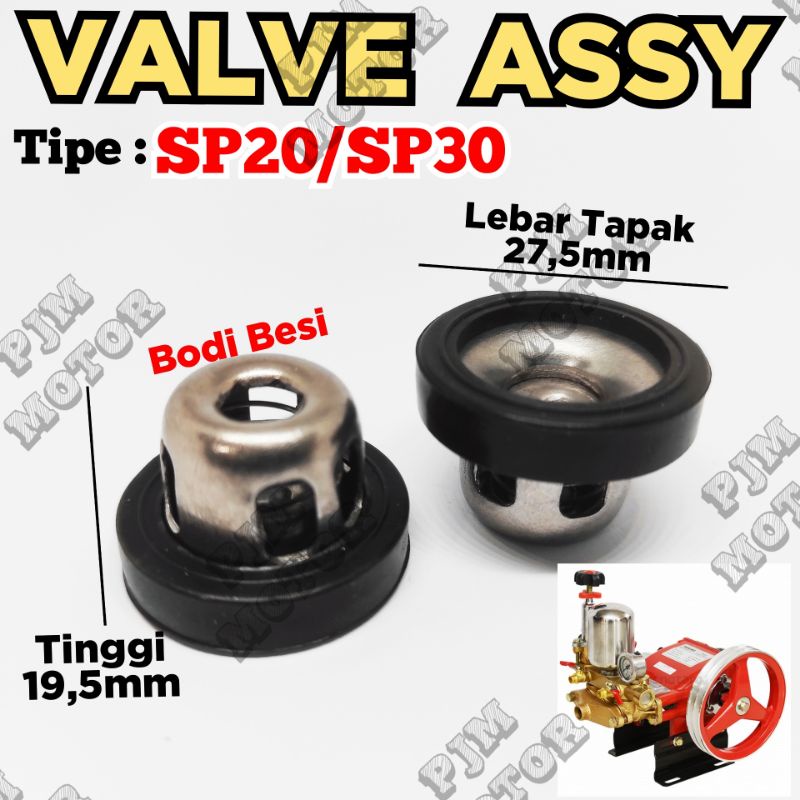 Jual Valve klep air BESI pompa cucian steam power Sprayer tipe SP22 20 ...