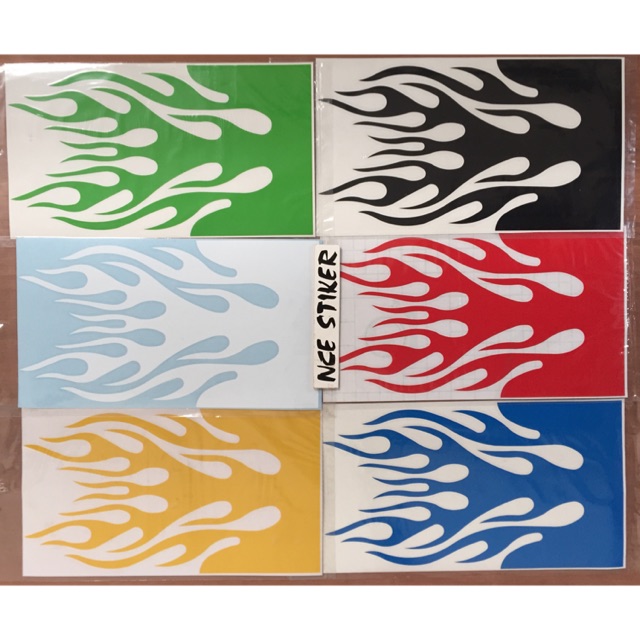 Jual CUTTING STICKER VARIASI TRIBAL API | Shopee Indonesia