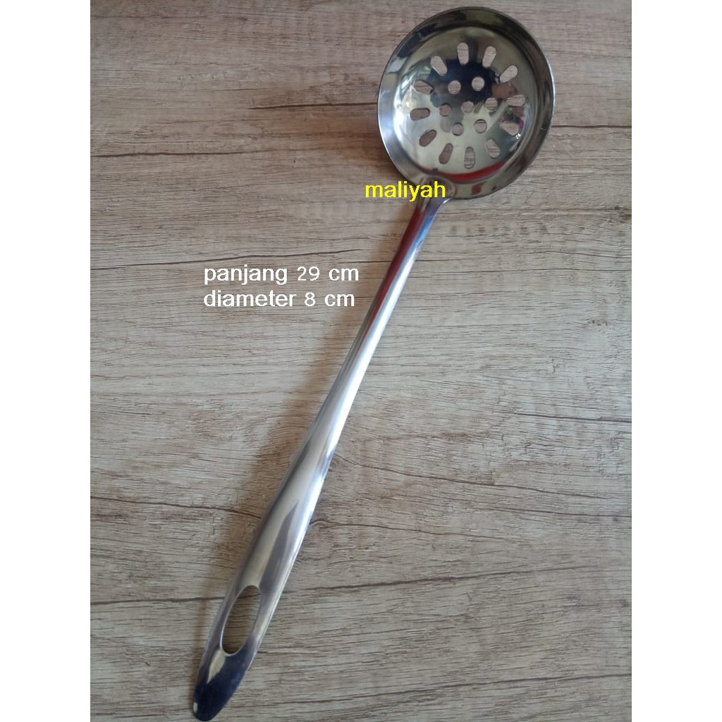 Jual irus lubang stainless sendok kuah | Shopee Indonesia