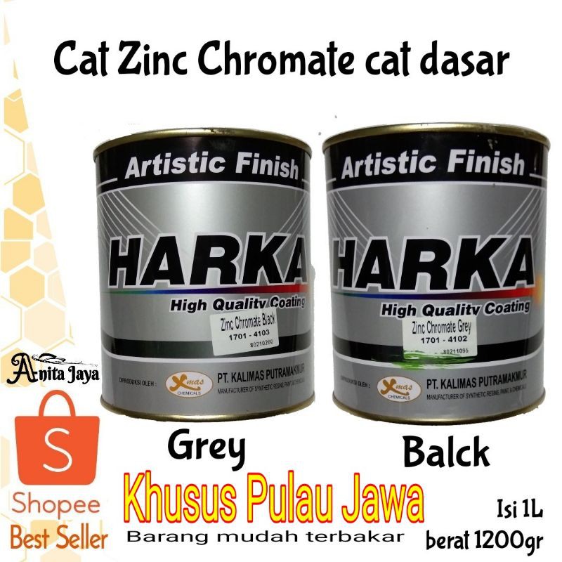 Jual cat dasar Zinc Cromate atau cat meni besi | Shopee Indonesia