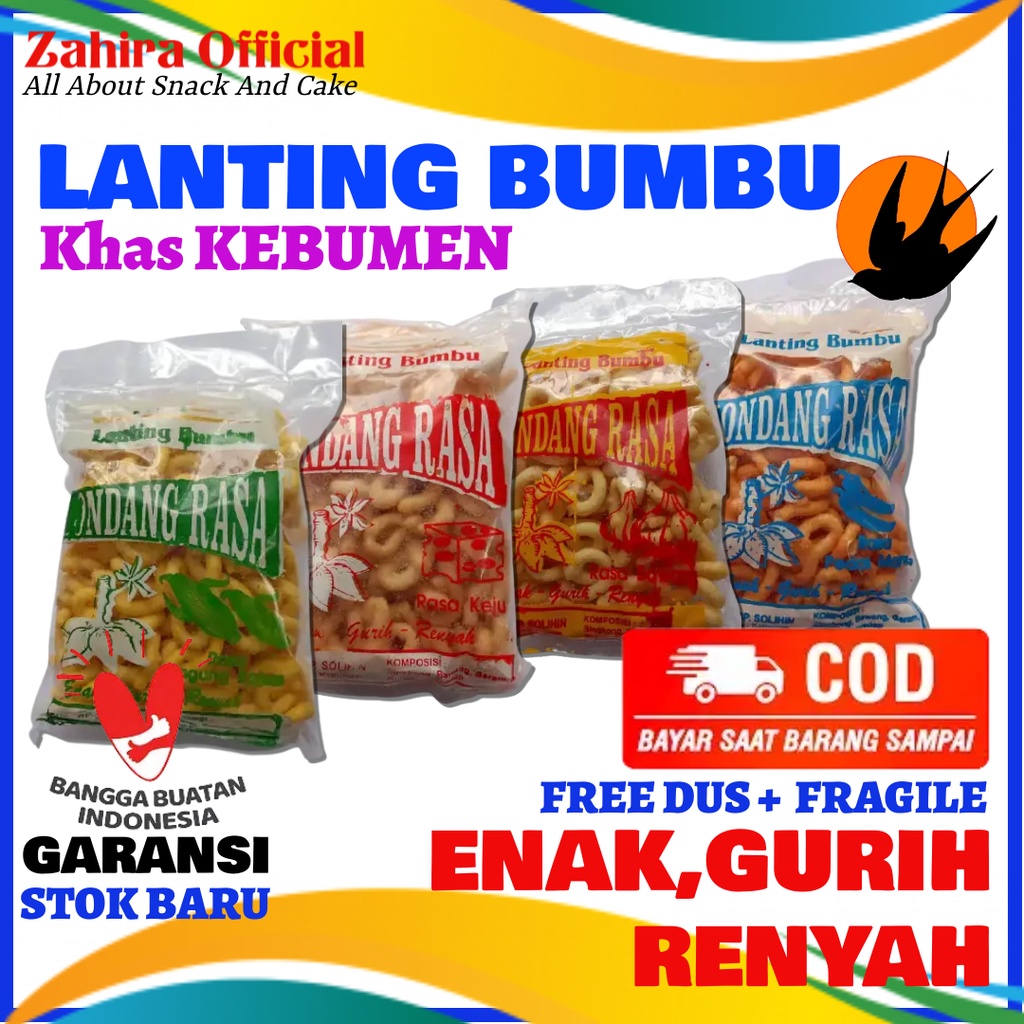 Jual Cemilan Lanting Klanting Singkong Bumbu Oleh-oleh Khas Kebumen ...