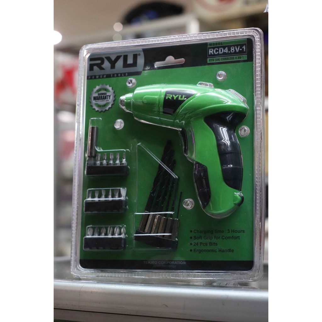 Jual Mesin Bor Cordless Ryu Rcd 4 8v Mesin Bor Baterai Ryu Cordless