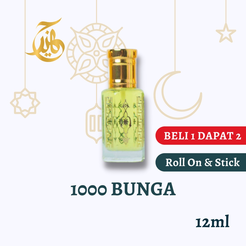 Jual [Beli 1 Dapat 2] Jaheer Perfume 12ml Parfum Seribu Bunga / Alf ...