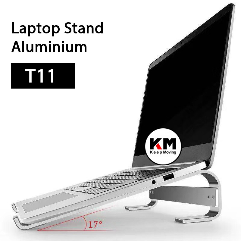 Jual KM Laptop Stand Aluminium T11 Holder Portable Dudukan Tablet ...
