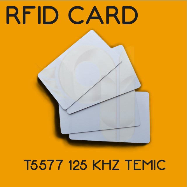 Jual Kartu RFID Temic T5577 / Smartcard / ID Card / Kartu RFID / Blank ...