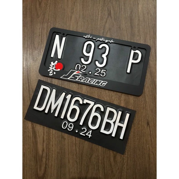 Jual Plat Nomor JDM ( tanpa frame ) motor & mobil | Shopee Indonesia