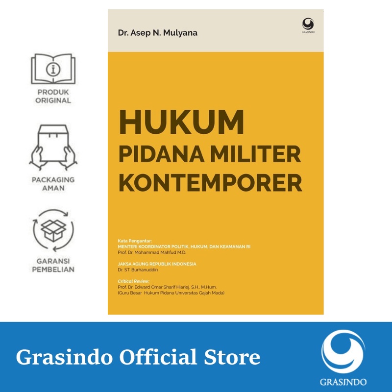 Jual HUKUM PIDANA MILITER KONTEMPORER | Shopee Indonesia