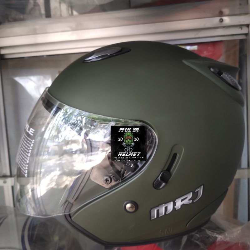 Jual Helm Centro Merk Mrj Double Vissor | Shopee Indonesia