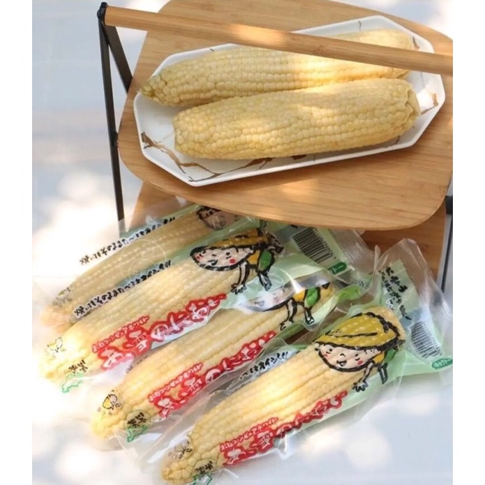 Jual Jagung Hokkaido Milk Corn Vacum Japanese Per Pack Fresh Import ...