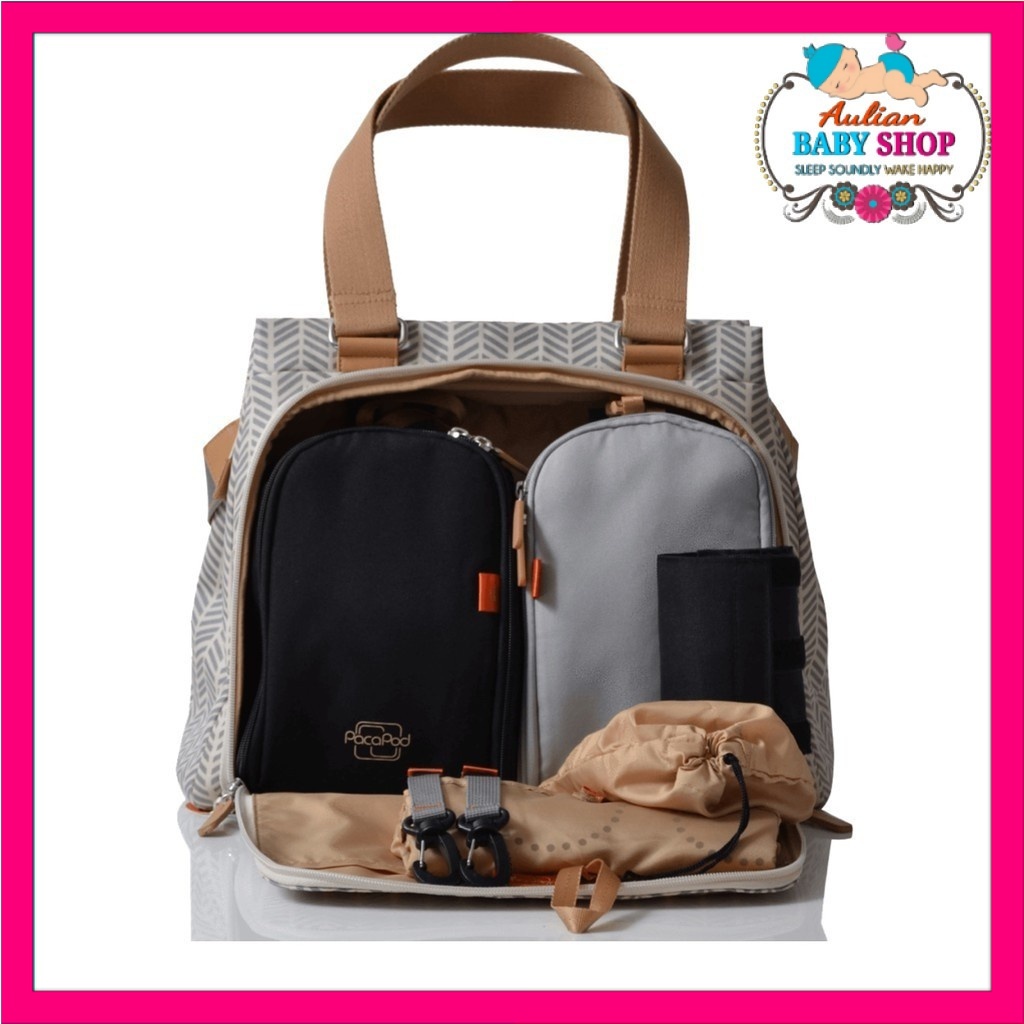 Jual Pacapod - Diaper Bag Richmond DOVE | Shopee Indonesia