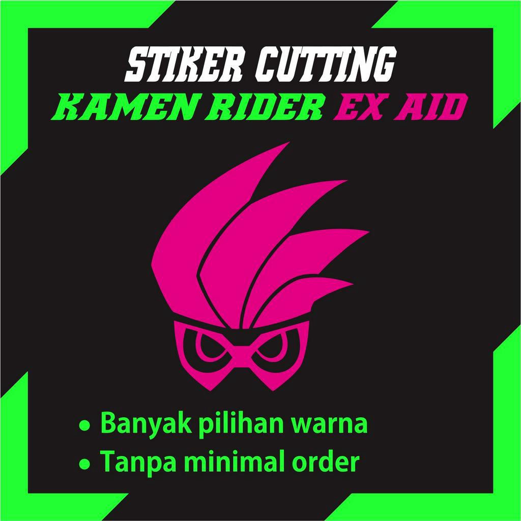 Jual Stiker Logo Kamen Rider EX AID Cutting Sticker Aksesoris Mobil ...