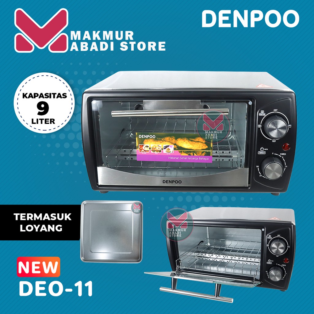 Jual Denpoo Oven Toaster DEO 11 ( 9 Liter ) | Shopee Indonesia