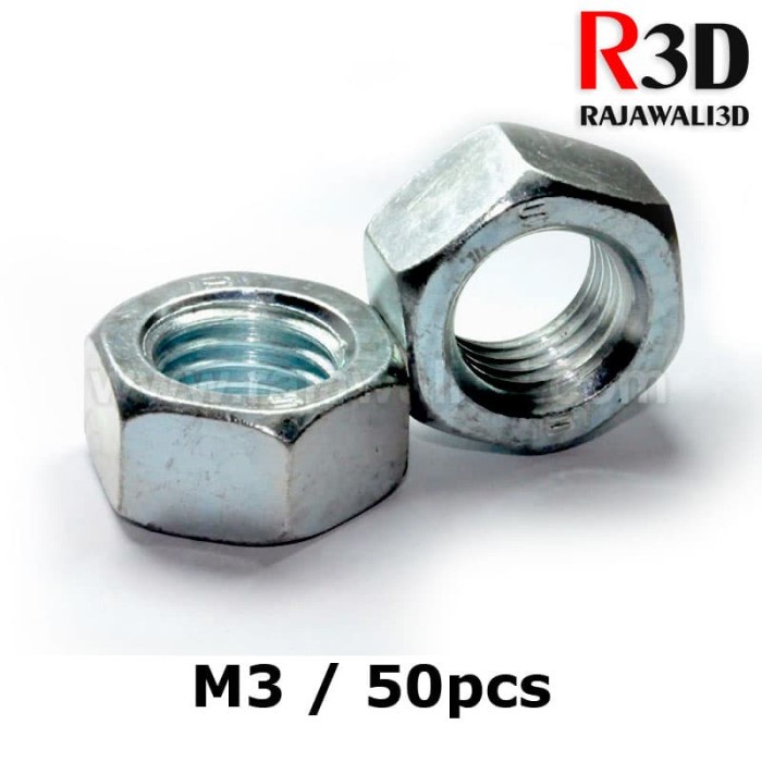 Jual Mur Nut M3 Putih 50pcs | Shopee Indonesia