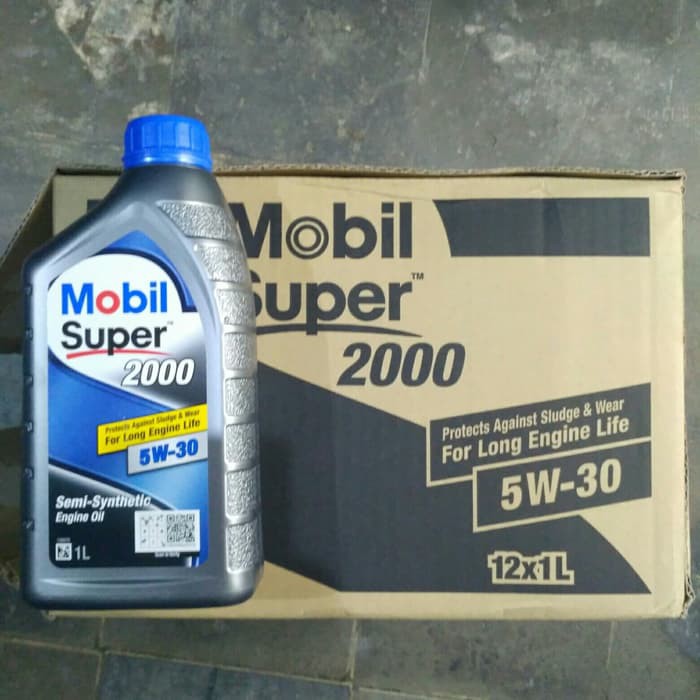 Jual OLI MOBIL 1 SUPER 2000 SAE 5W-30 API SN 1 Liter | Shopee Indonesia