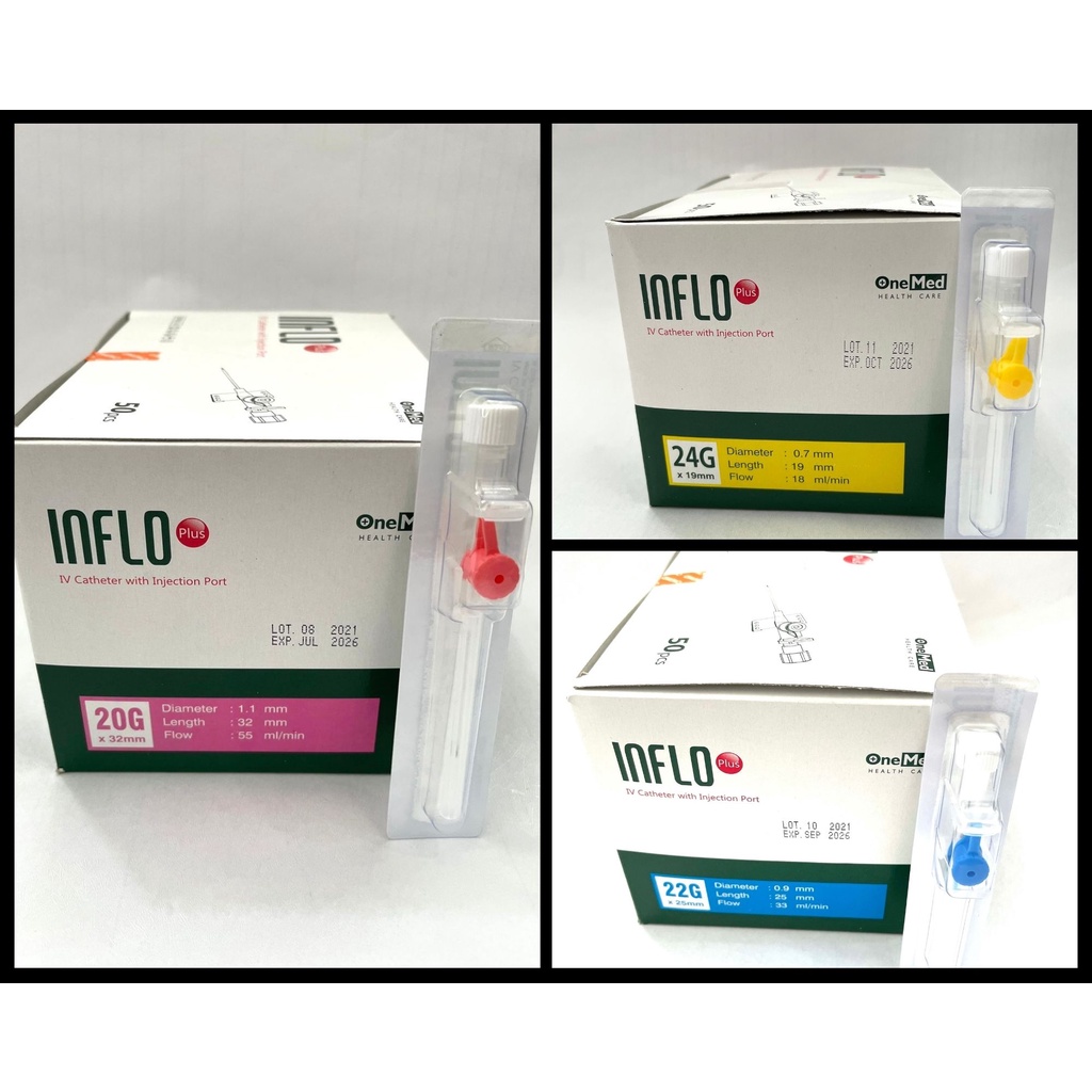 Jual Infloo IV Kateter Plus OneMed | Shopee Indonesia