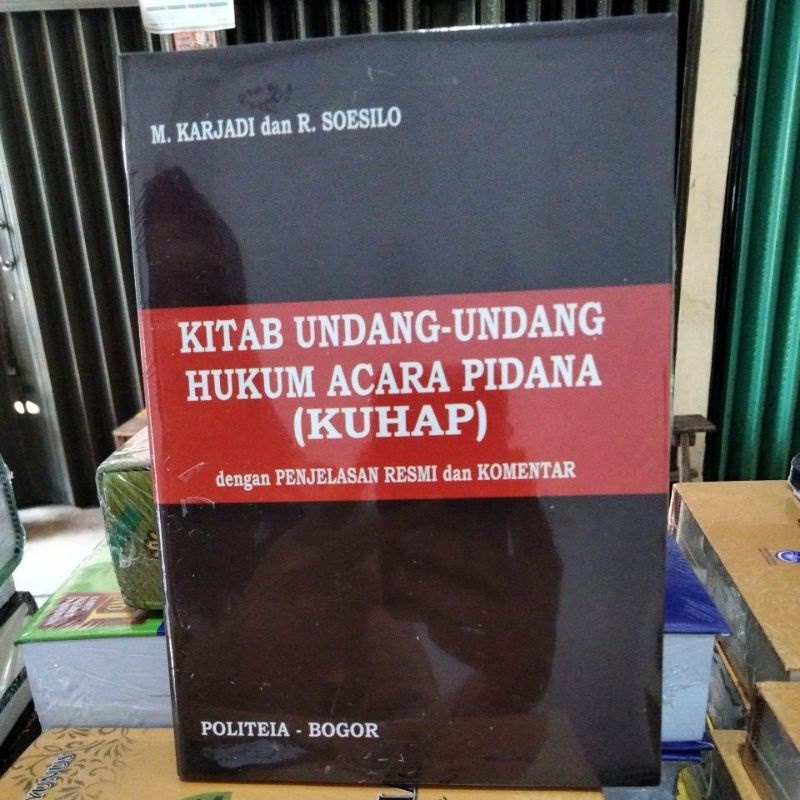 Jual KUHAP R. Soesilo | Shopee Indonesia