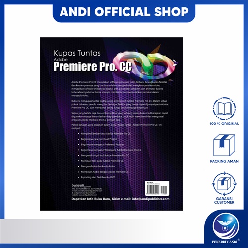 Jual Penerbit Andi - Kupas Tuntas Adobe Premiere CC | Shopee Indonesia