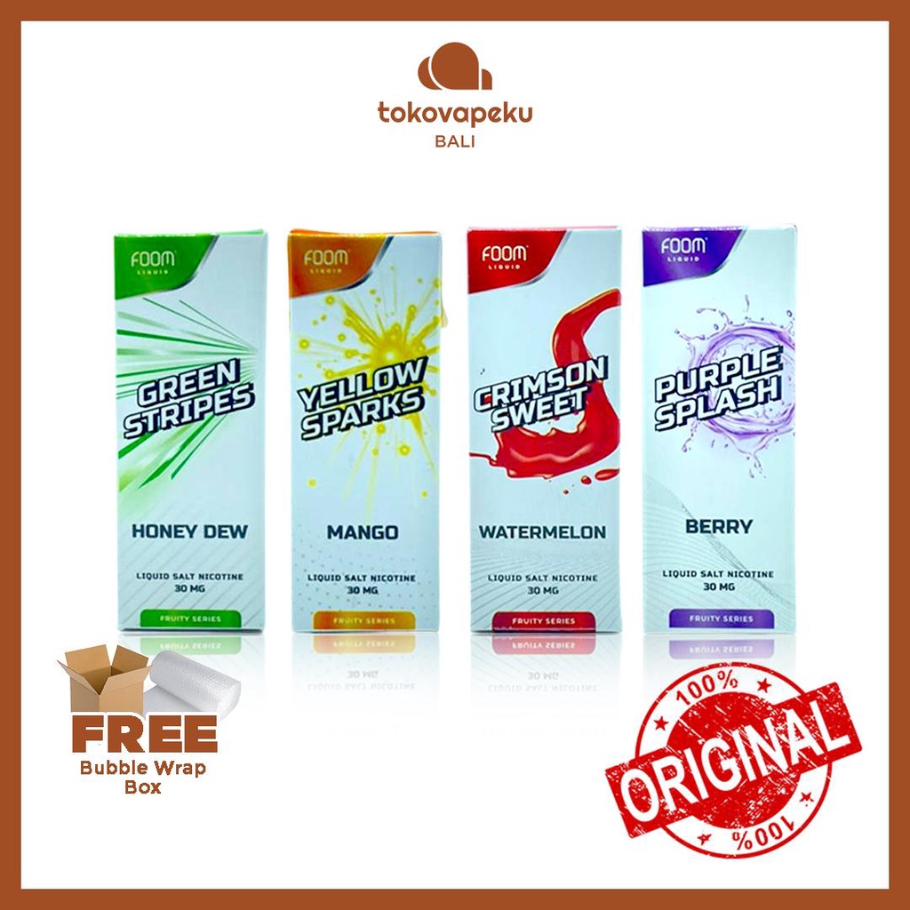 Jual FOOM FRUIT SERIES VOL.1 30MG 30ML FOOM FRUIT SERIES by FOOMID ...