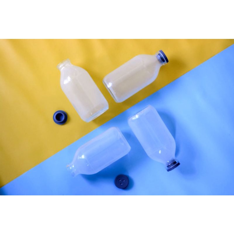 Jual BOTOL KACA TUTUP KARET 250 ML | Shopee Indonesia