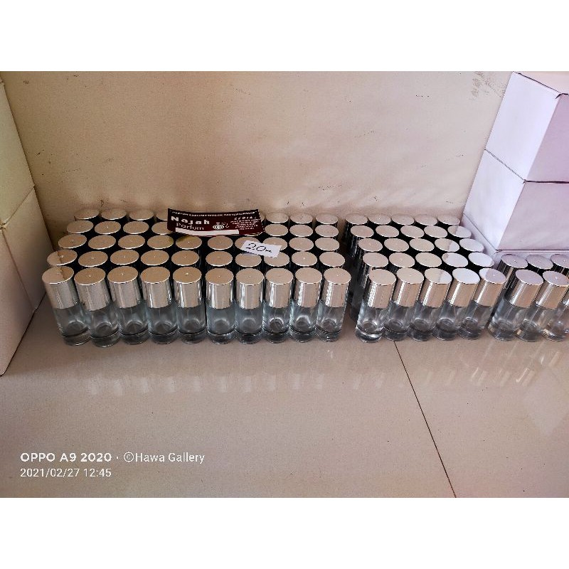 Jual GROSIR Botol Casa Trans 20ml 1 KARTON Botol Parfum Bening | Shopee ...